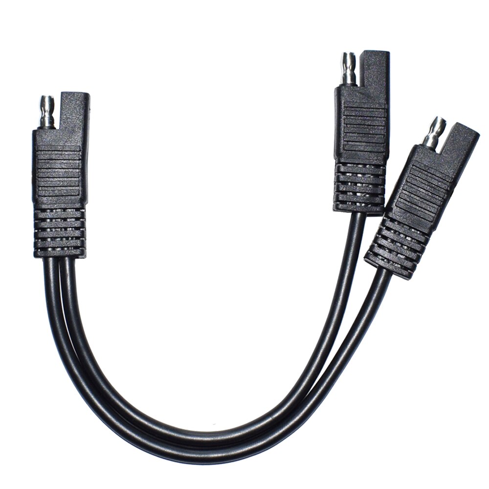 18AWG 10inch SAE Y Splitter 1 to 2 SAE Connector Q... – Grandado