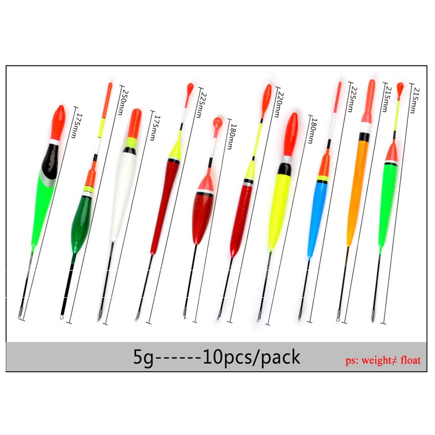 10 Stks/partij Visdobbers Set Boei Bobber Flutuado... – Grandado
