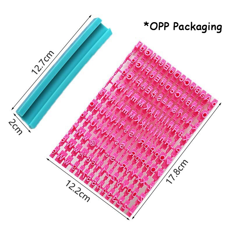 Alphabet Number Symbols Letter Printing Cookie Mol... – Vicedeal