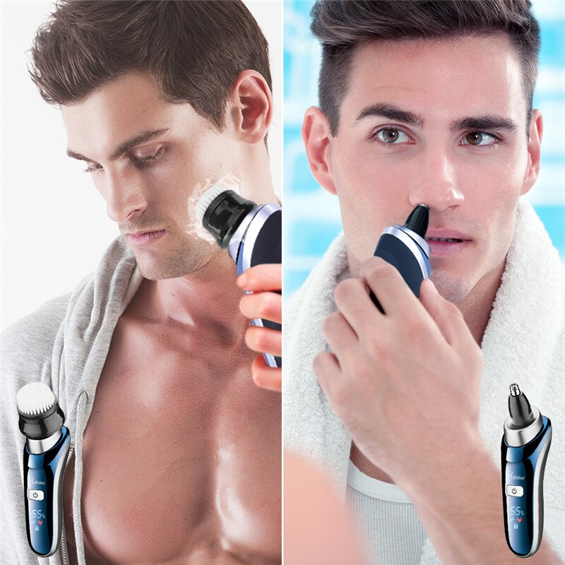 All in one electric shaver for men grooming facial... – Grandado