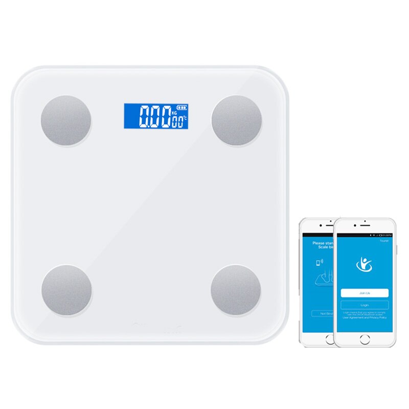 Smart Digital Scale Body Weight Bathroom Bluetooth... – Grandado