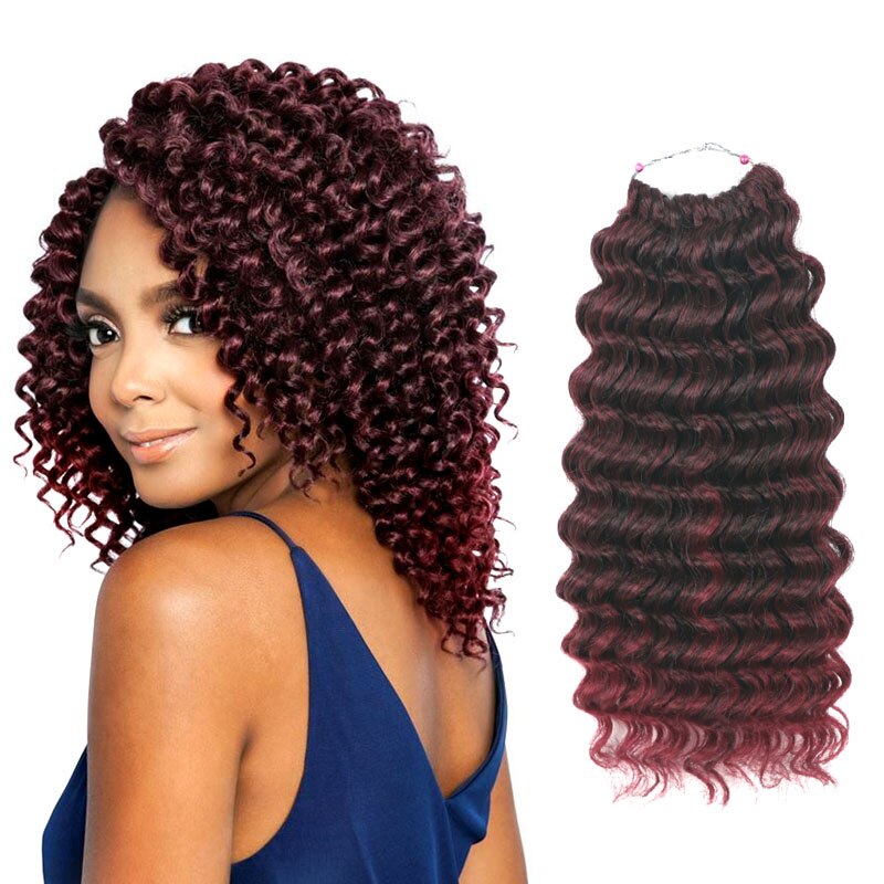 Laiya Store Deep Pop Kinky Curly Synthetic Crochet... – Grandado