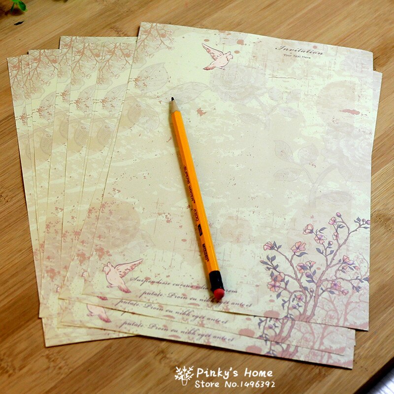 (6 lots/packs) European Pastoral Style Retro Love ... – Grandado