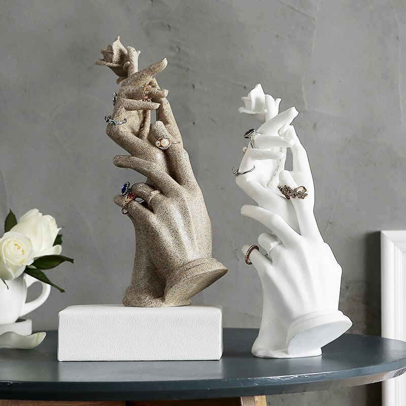 Resin Mannequin Hand For Jewelry Ring Display – Grandado