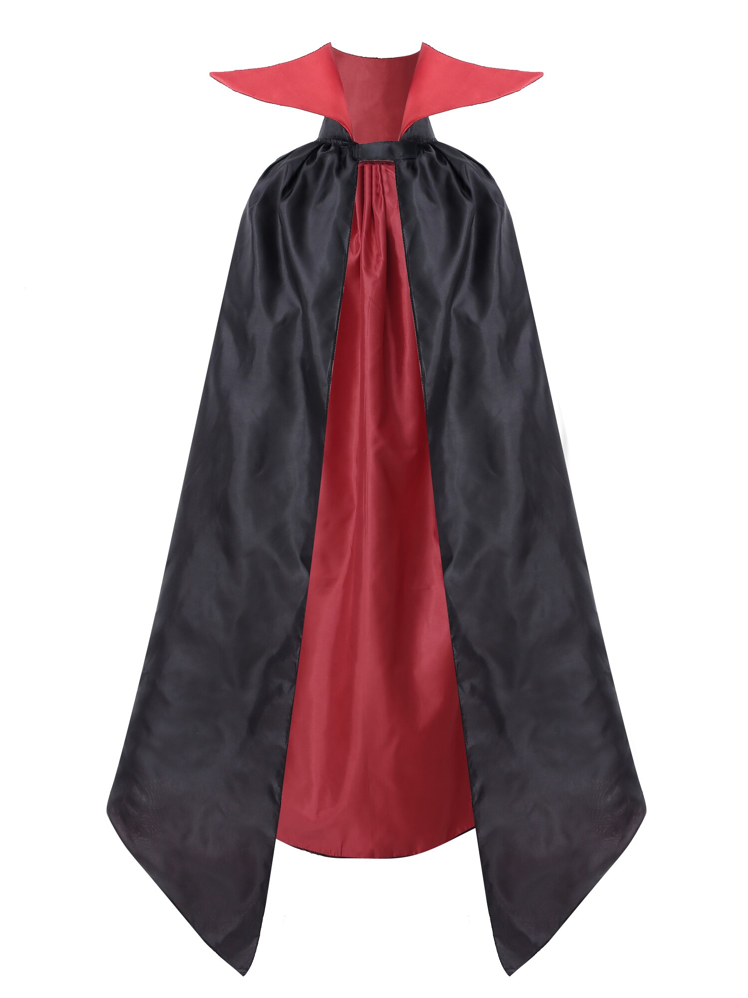 Demon Vampire Cloak Cape Stand-up Collar Cap Cloak... – Grandado