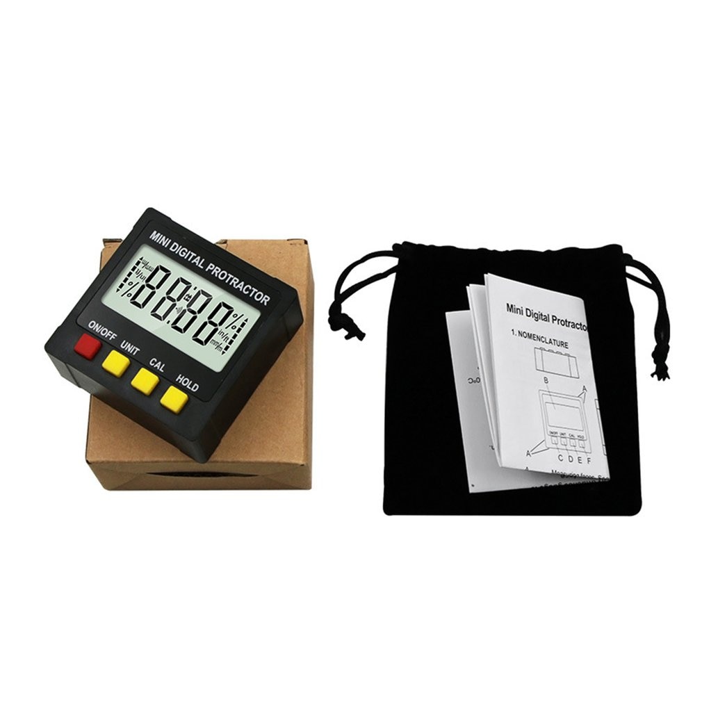Mini Magnetic Digital Protractor 360 Degree Level ... – Vicedeal