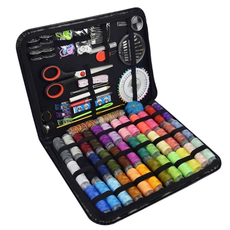 183Pcs Sewing Box Travel Sewing Kit Stitch Needle ... – Grandado