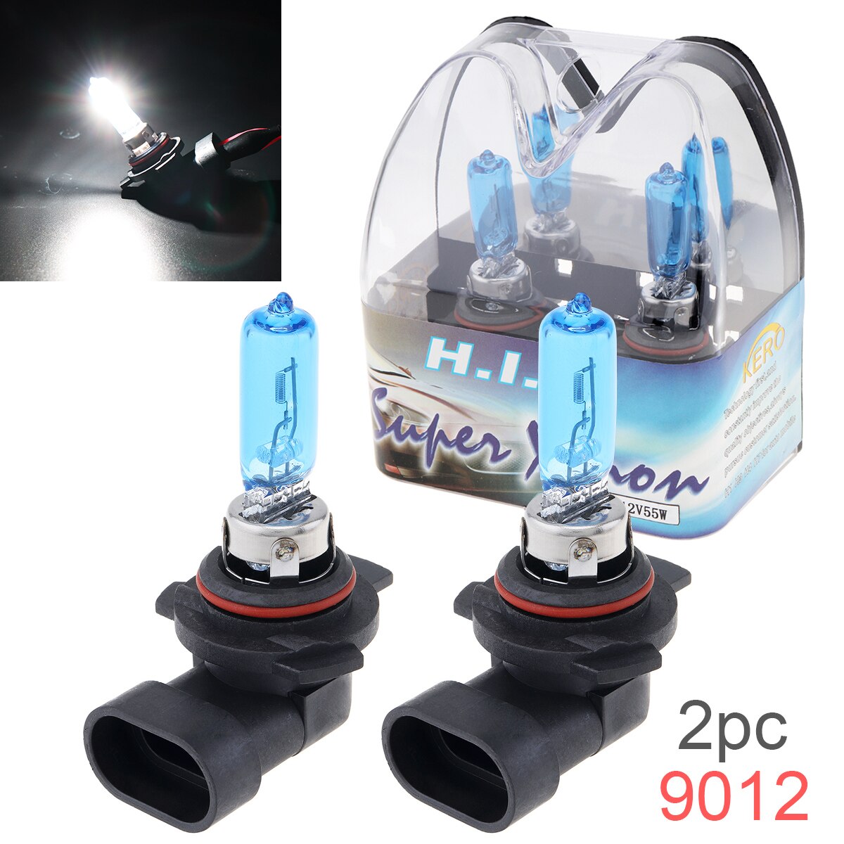 2pcs 12V H15 15 / 55W 6000K White Light Super Brig... – Vicedeal