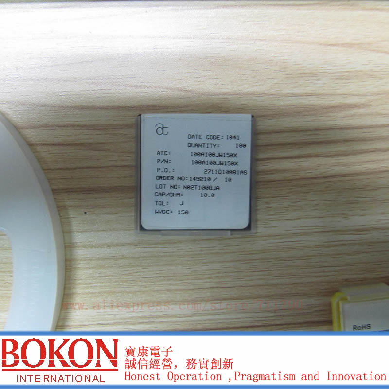 High Q Capacitors P90 ATC100B2R0BT500XT ATC100B2R0... – Grandado