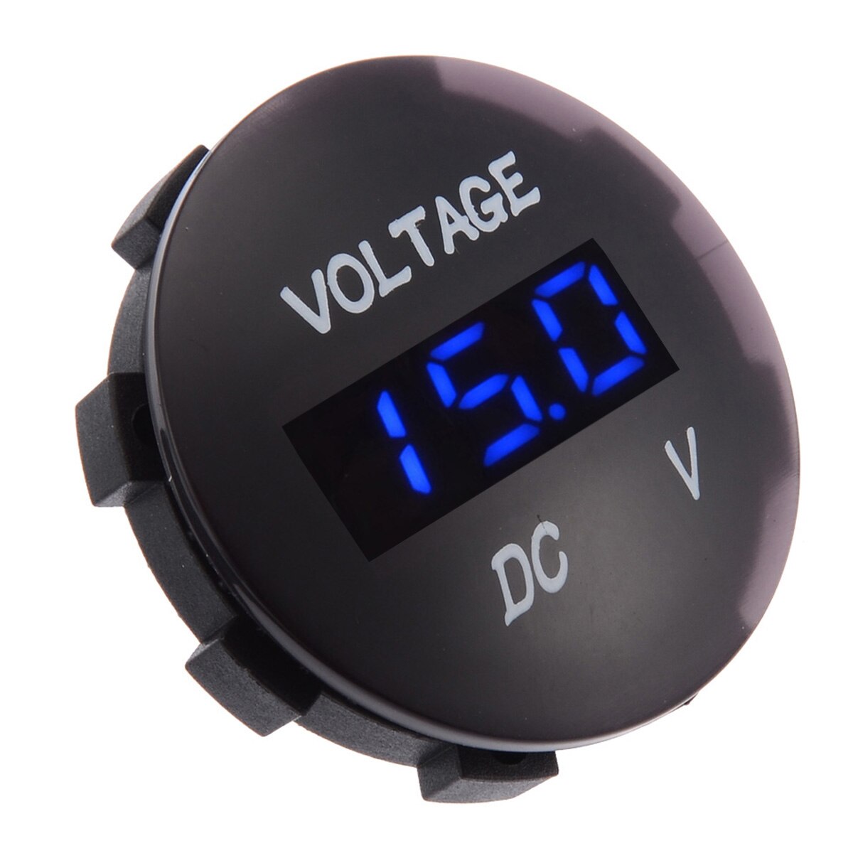 Dc 12V-24V Ronde Led Digitale Display Volt Voltage... – Vicedeal