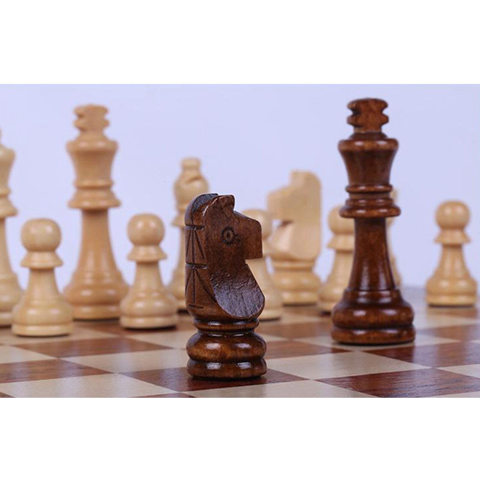 Houten Schaakspel Toernooi-Schaakbord 18 '+ 4.... – Grandado