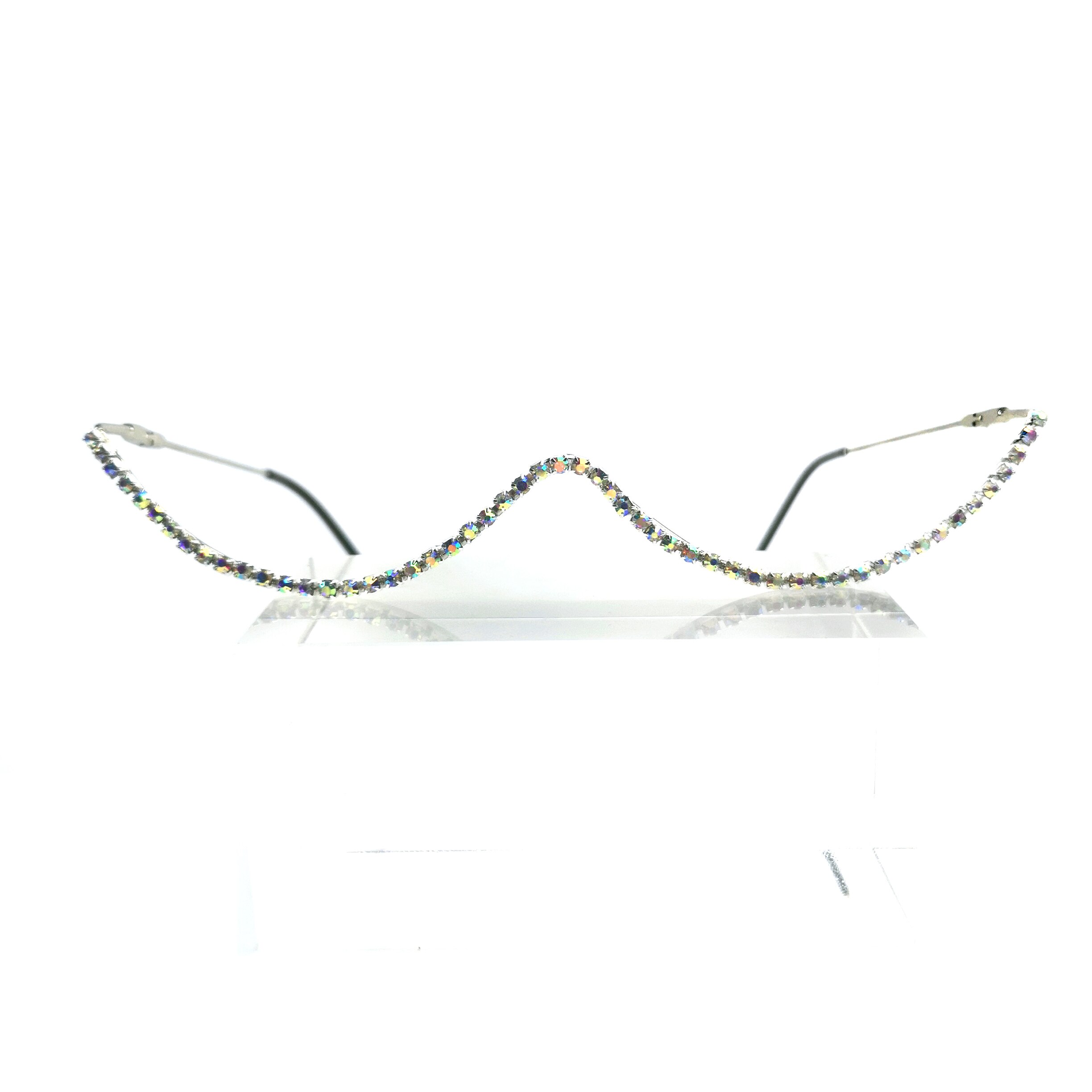 Diamond Steampunk Sunglasses Frames Triangle Eyegl... – Grandado
