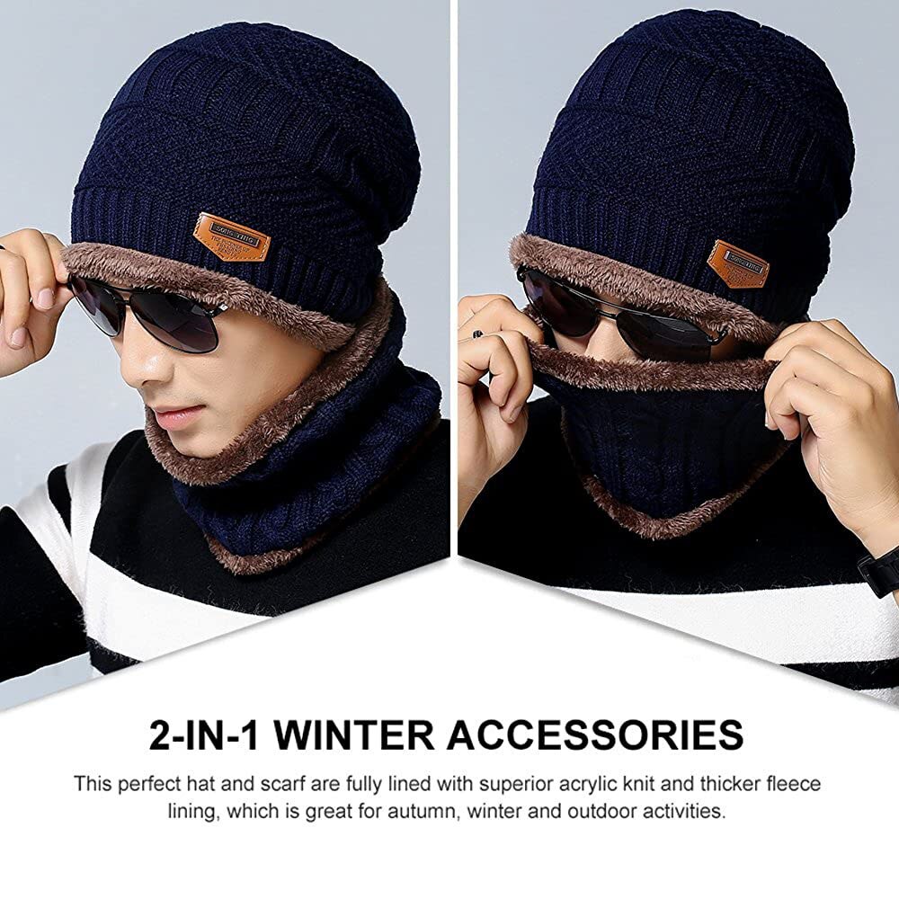 Winter Wat Knitted Hat Men and Women Adult Childre... – Grandado