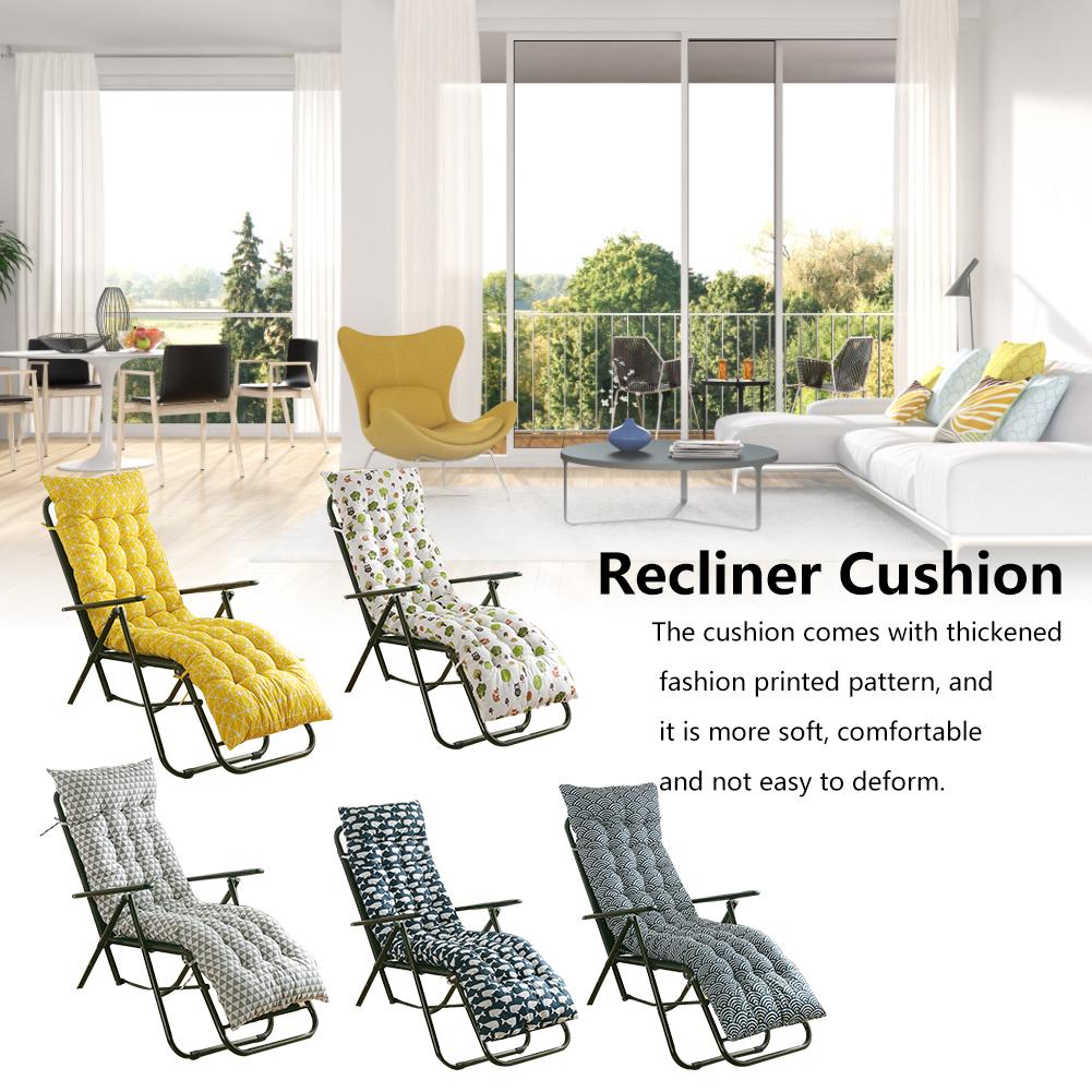 Lounge Chair Cushions Soft Chaise Longue Cushion C... – Grandado