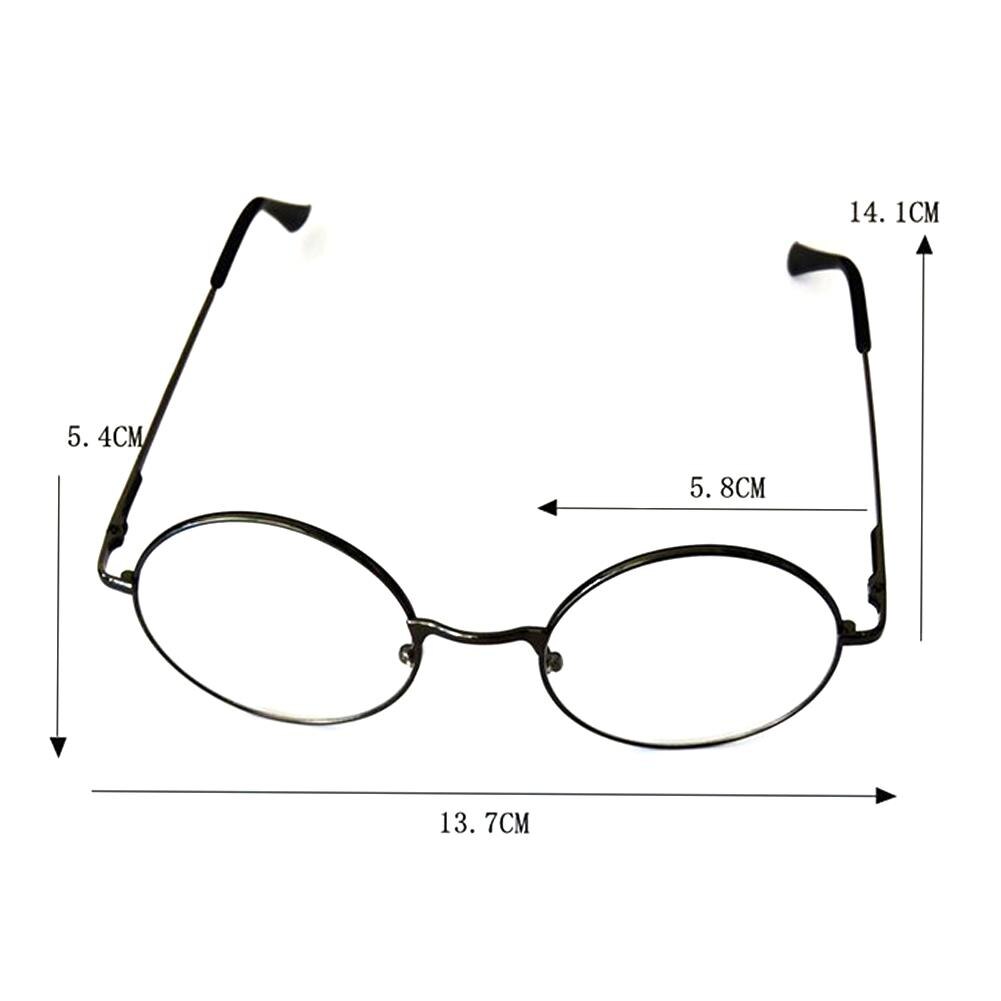 Round Circle Metal Frame Eyeglasses Original Clear... – Grandado