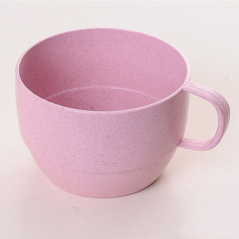 Water Bottle Wheat Fiber Straw Coffee Cup Tea Milk... – Vicedeal