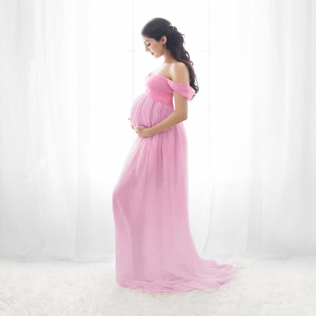 Vestidos De Maternidad Sexys Para Sesión De Fotos Grandado