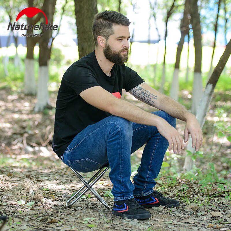 Naturehike Sturdy Folding Camping Chairs Lightweig... – Grandado