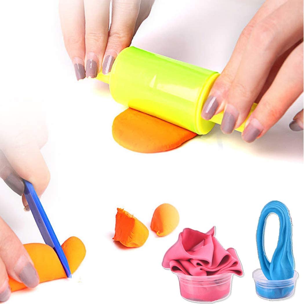 24 Kleuren Stopverf Super Licht Slimes Plasticine ... – Vicedeal