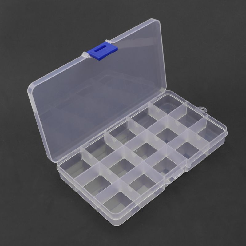 15 Grids Guitar Pick Storage Box Thumb Finger Padd... – Grandado