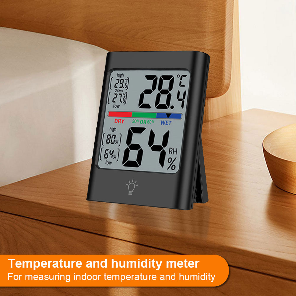 Indoor Thermometer Backlight Digital Room Thermome... – Vicedeal