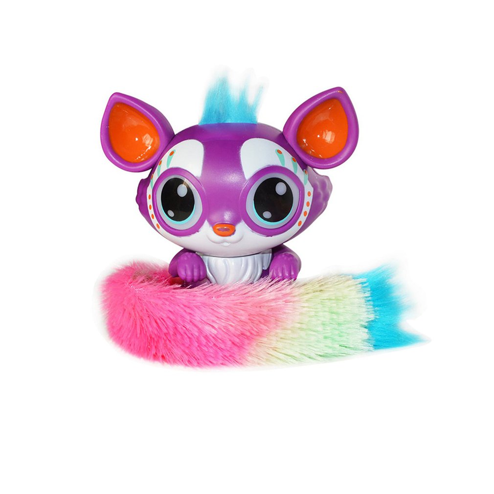 Interactive Doll Toy with Colorful Plush Tail Touc... – Grandado