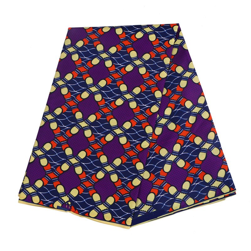 African Veritable Wax Dyed Print Textile Bazin Ric... – Vicedeal