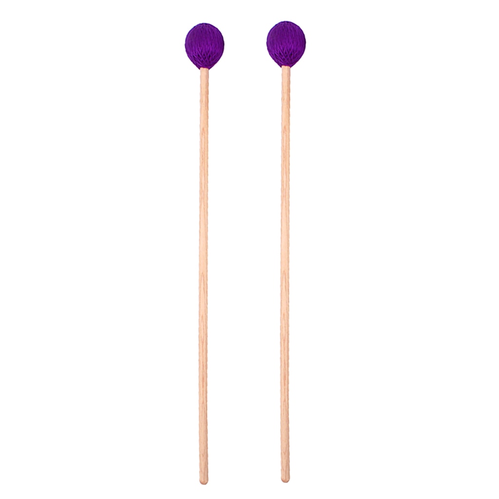 Pack of 2 Soft Purple Wool Head Marimba Timpani Ma... – Vicedeal