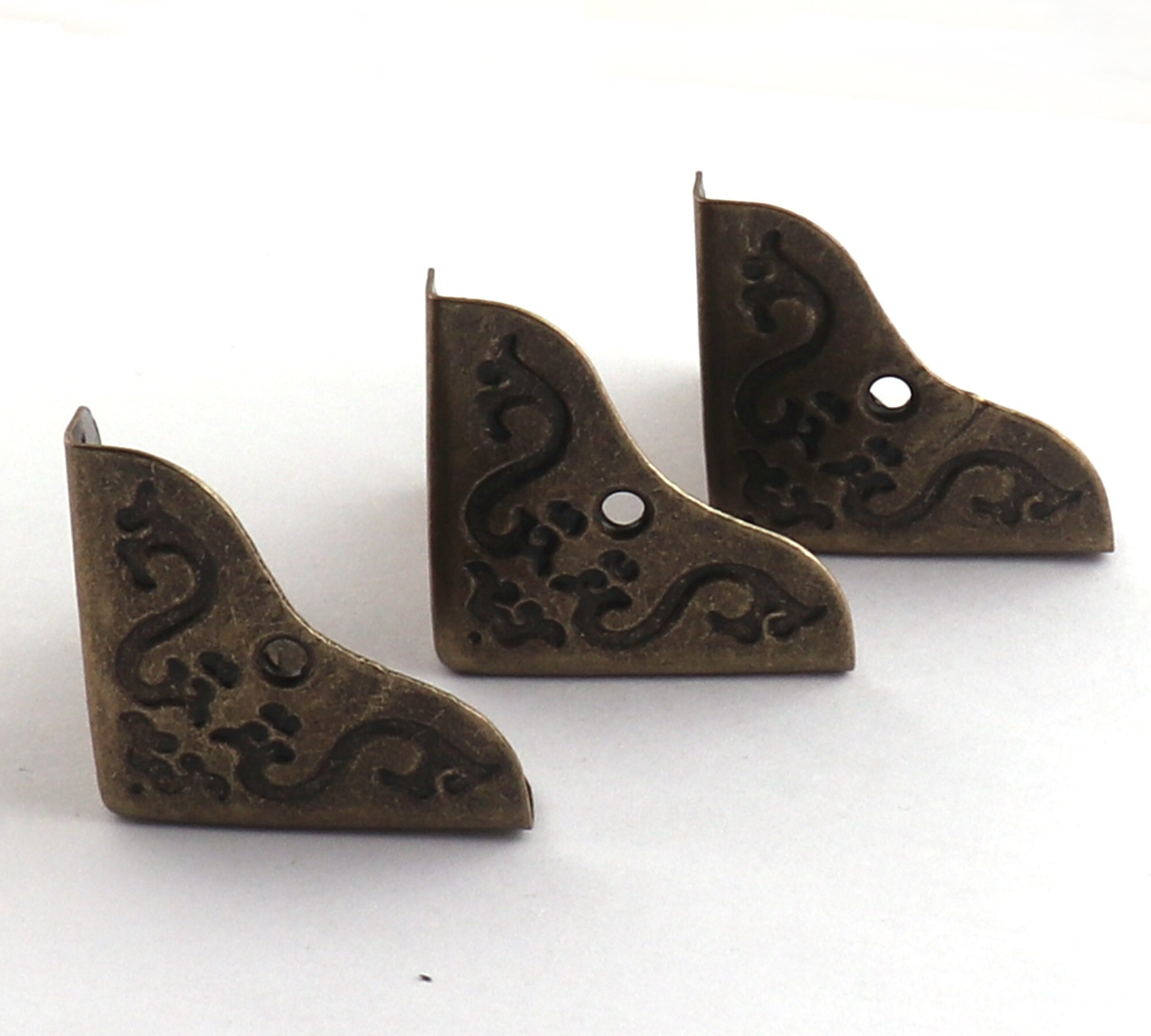 32mm Corner protectors Antique bronze Metal Corner... – Vicedeal
