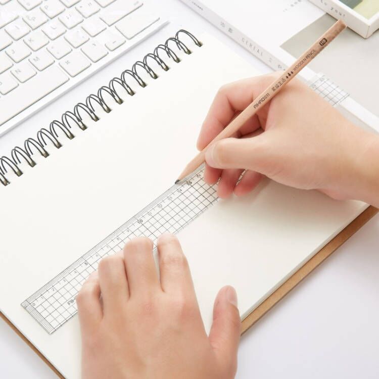 20cm Plastic Ruler Drawing Templates Stationery Sc... – Vicedeal
