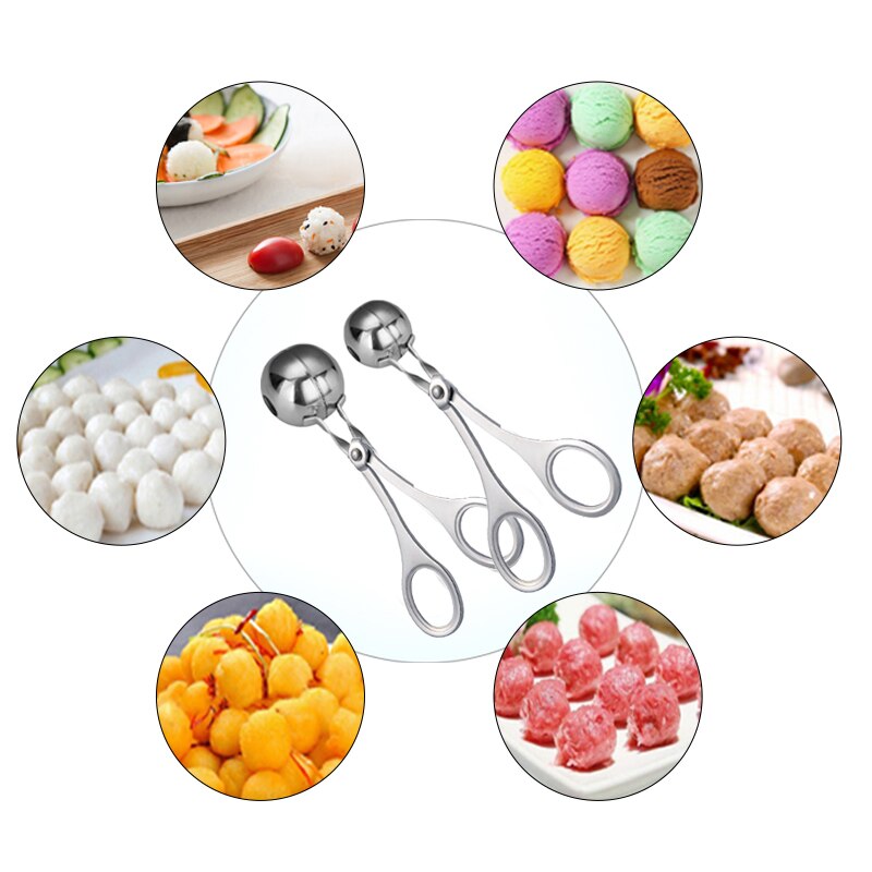 Kitchen Newbie Meatball Maker Toolor Stainless Ste... – Grandado