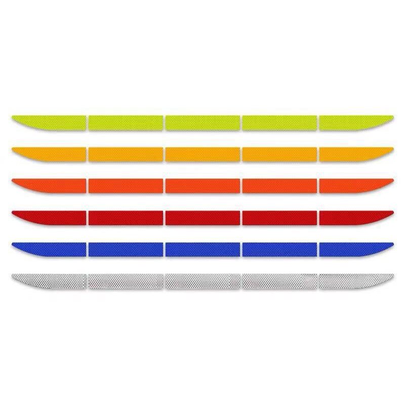 5 Stks/set Auto Staart Doos Reflecterende Sticker ... – Vicedeal