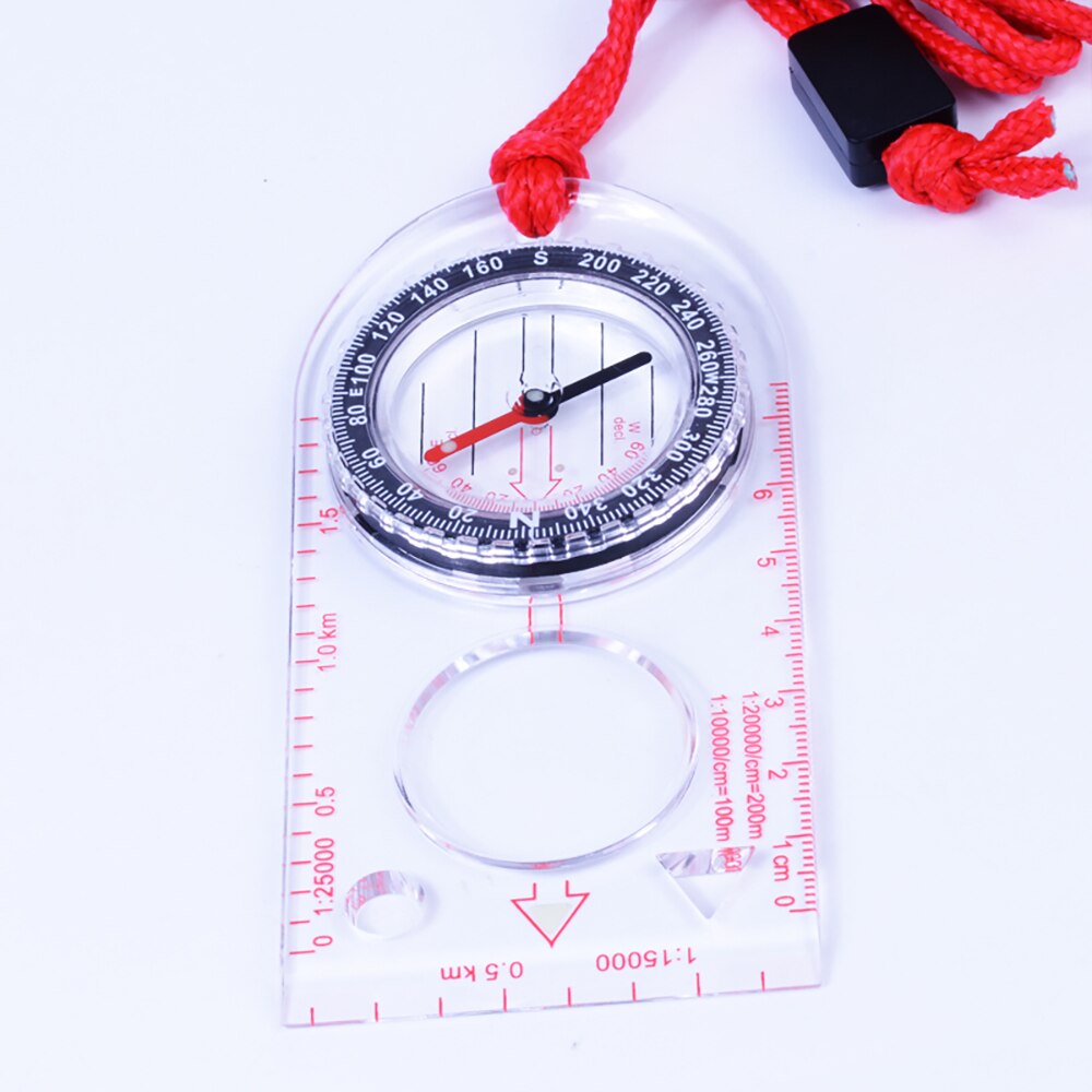 Portable Magnifying Compass Ruler Scale Scout outd... – Grandado