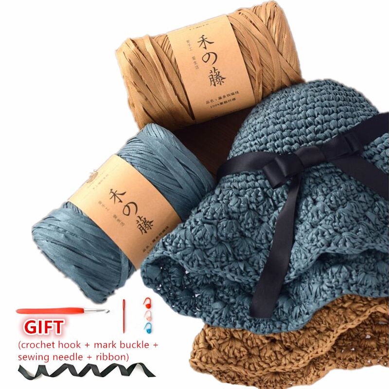 200g/roll Rattan Thread Crochet Yarn For DIY Knitt... – Vicedeal