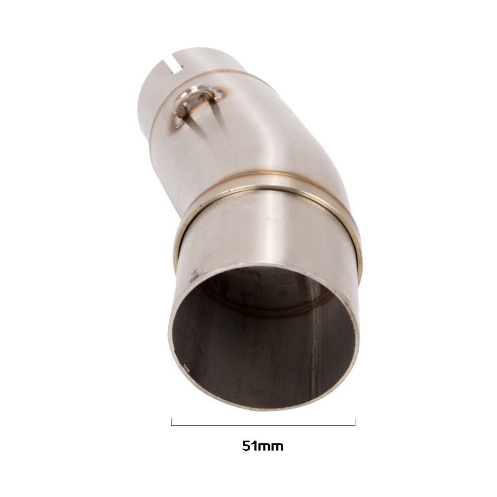 Motorcycle Exhaust Middle Pipe Stainless Steel Muf... – Grandado