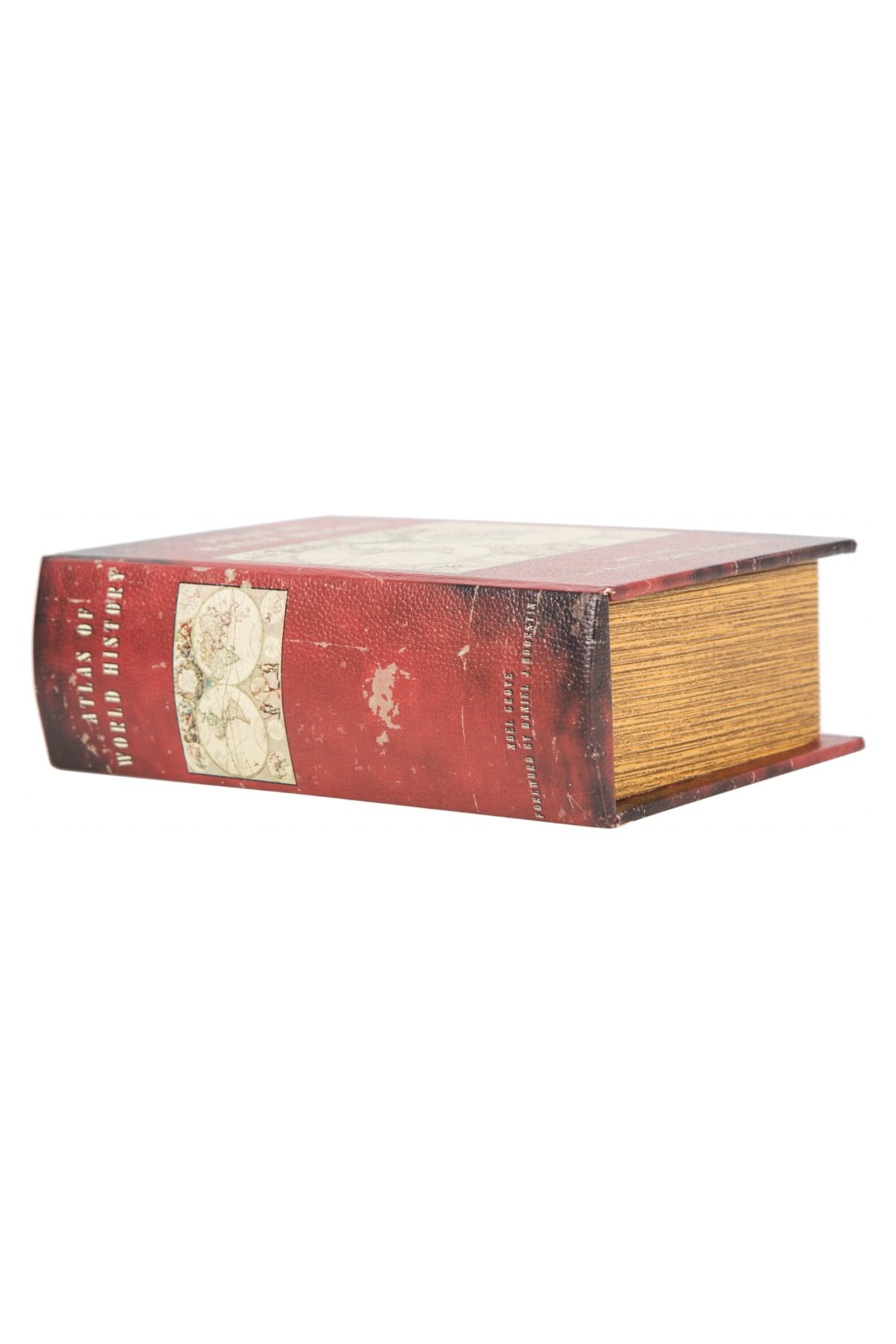 Enzio Home Lux Red Book Box 14 X7X20Cm – Grandado