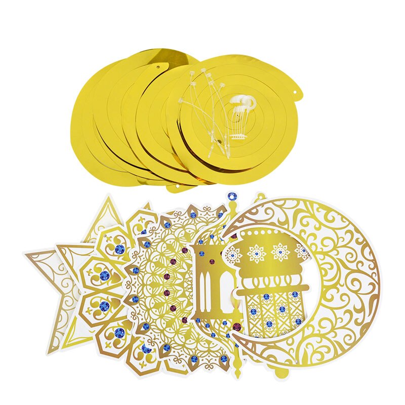 Ramadan Banner Bunting Decorations Eid Mubarak Dec... – Vicedeal