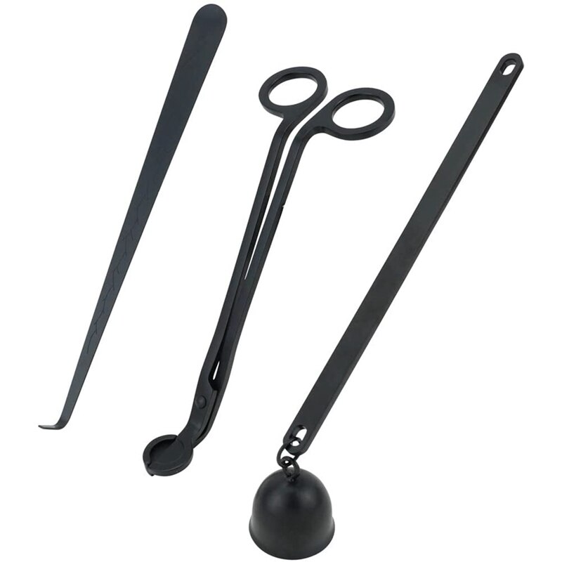 Kaars Care Kit Met Kaars Snuffer Kaars Cutter Lont... – Grandado