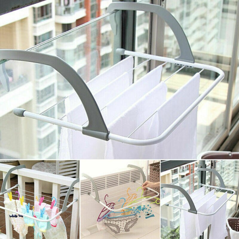 Multi Radiator Airer Hanging Folding Clothes Stand... – Vicedeal