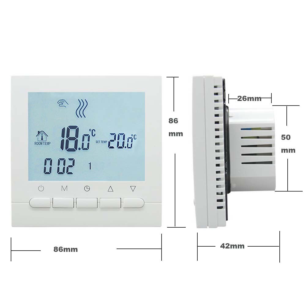 Vancoo Wifi Gas Boiler Thermostat Digital Temperat... – Grandado