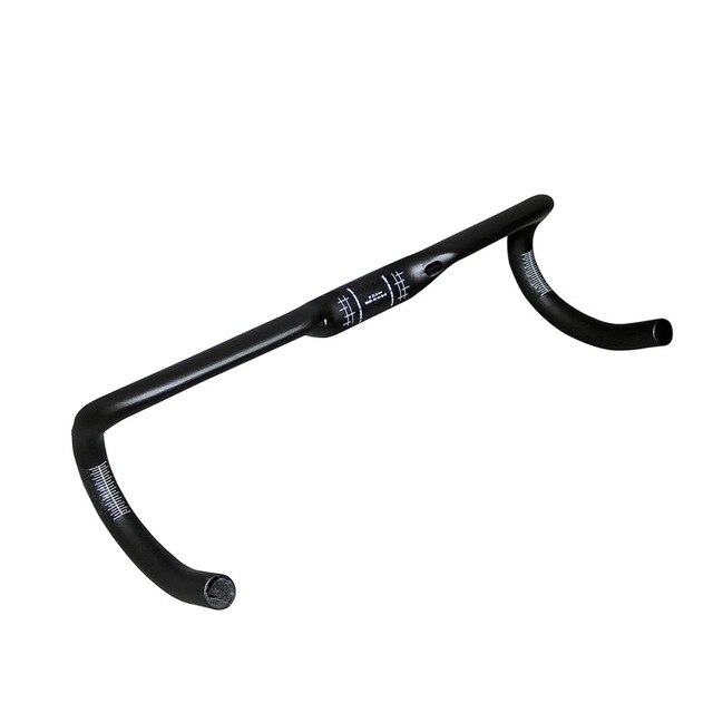 Carbon Fiber Road Bike Handlebar Matt Black Curved... – Grandado