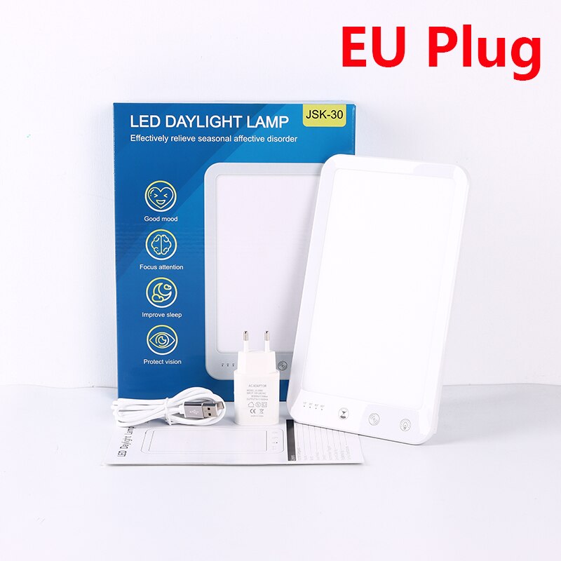 EU/US/UK 10000 Lux LED SAD Therapy Lamp 3000K-6500... – Vicedeal