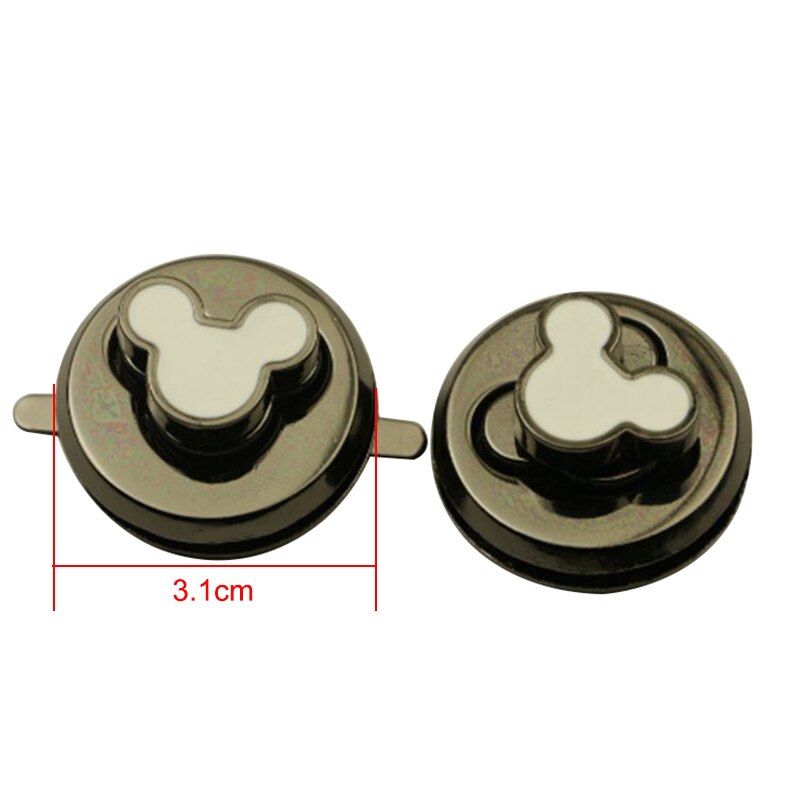 4 color 1Pcs Round Turn Lock Parts Metal Clasp Twi... – Grandado