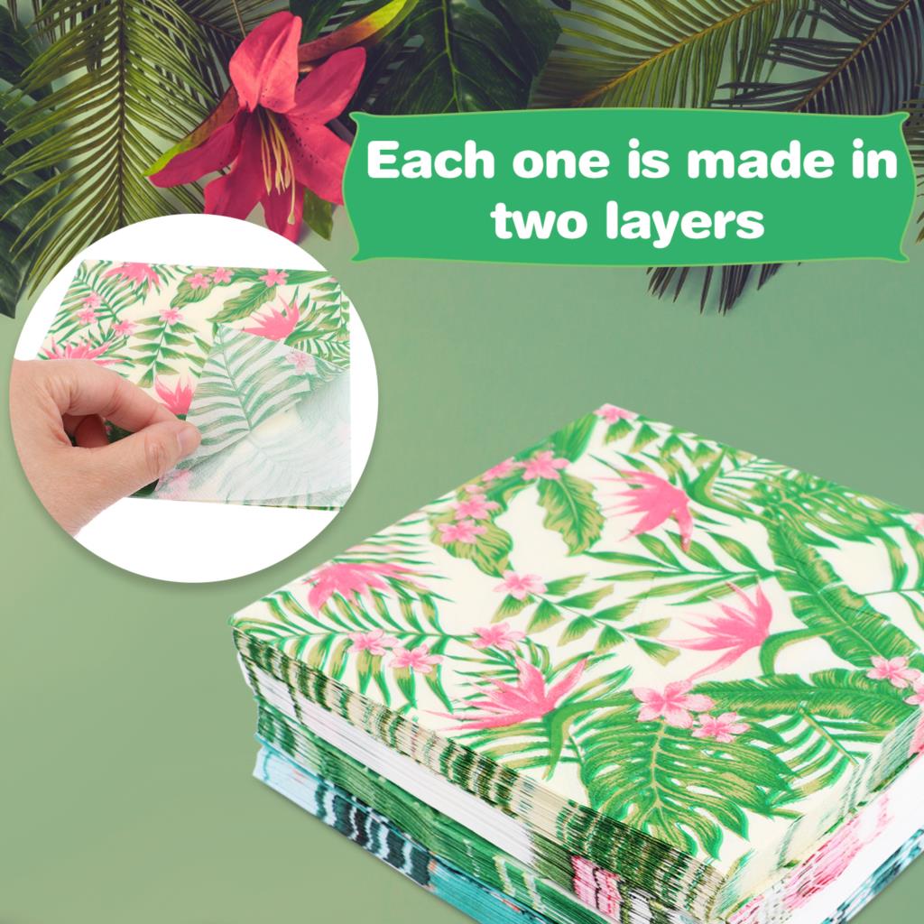 80 Pcs 2-Layers Tissue Paper For Restaurants Virgi... – Grandado