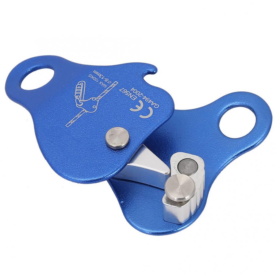 100Kg Klettern Pulley Abseilgerät Sicherheit Seil ... – Vicedeal