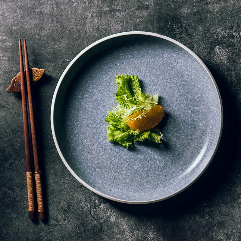 FANCITY Simple Japanese-style food plate rice plat... – Vicedeal