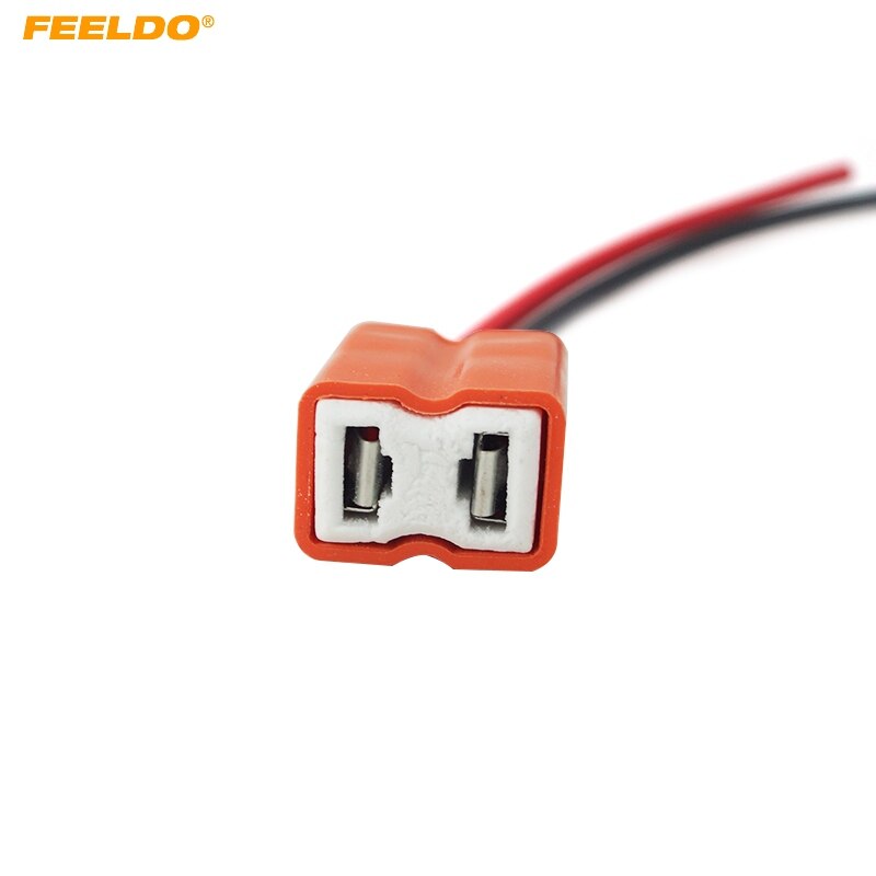 FEELDO 1Pc Car Auto Ceramic H7 Socket H7 bulb hold... – Grandado