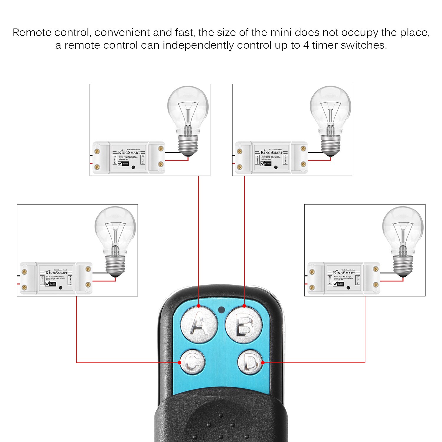 Wifi Smart Switch Rf Controle 433Mhz Rf Ontvanger ... – Vicedeal