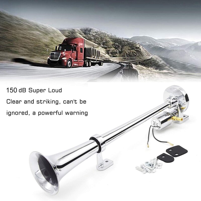 1Pc Super Loud Air Horn Chrome 45MM Car Boat Train... – Grandado