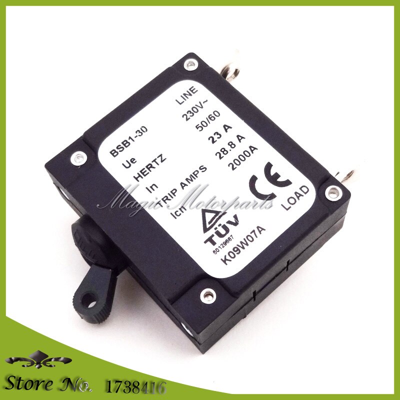 23A generator przerywacz BSB1-30 230V 2000A 28.8A ... – Grandado